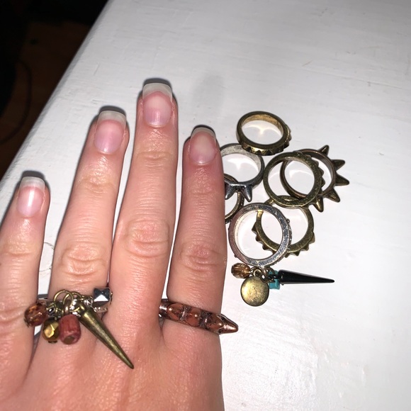 Forever 21 | Jewelry | Edgy Forever 2 Ring Haul | Poshmark